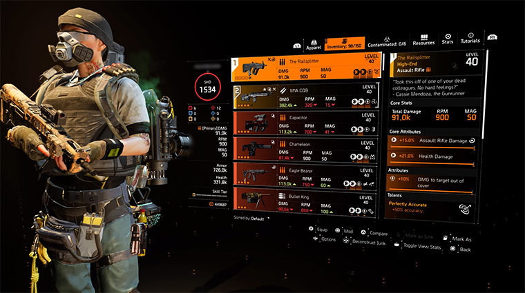 The Division 2 AR Build (Melt Armor of Enemies) - Play Ludos