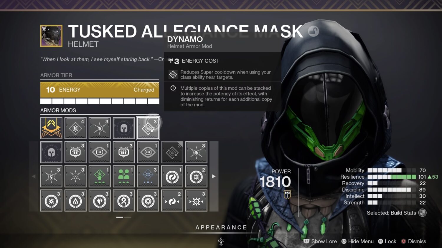Destiny 2 Solar Hunter Build (Assassin’s Cowl) - Play Ludos