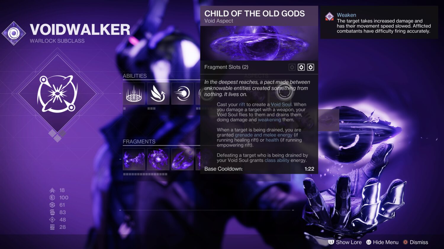 Destiny 2 Void Warlock Build (The Void God) - Play Ludos