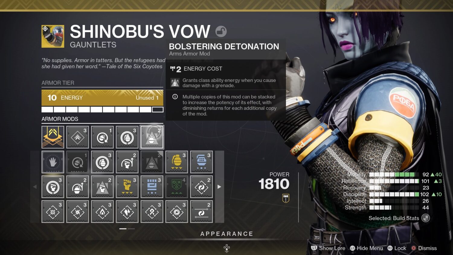 Destiny 2 Hunter Stasis Build (The Duskfield Master) - Play Ludos