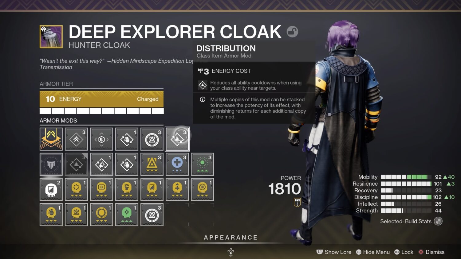 Destiny 2 Solar Hunter Build (Assassin’s Cowl) - Play Ludos