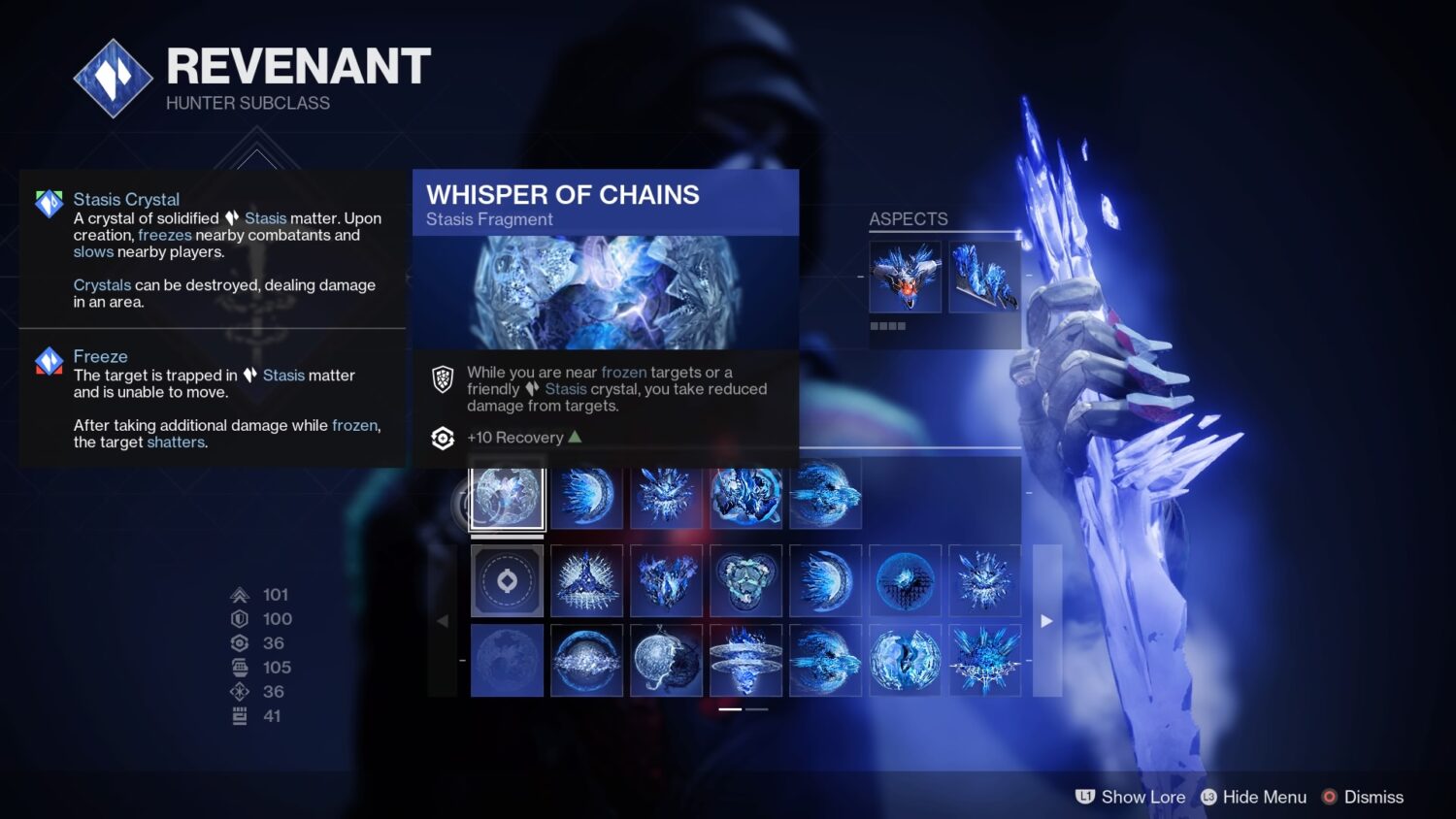 Destiny 2 Hunter Stasis Build (The Duskfield Master) - Play Ludos