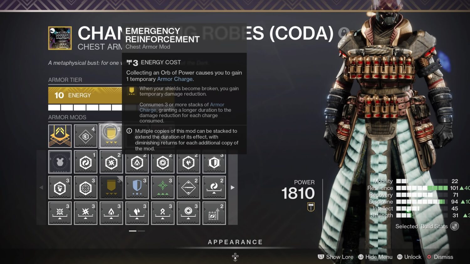 Warlock Destiny 2 Build (The Threadling God) - Play Ludos