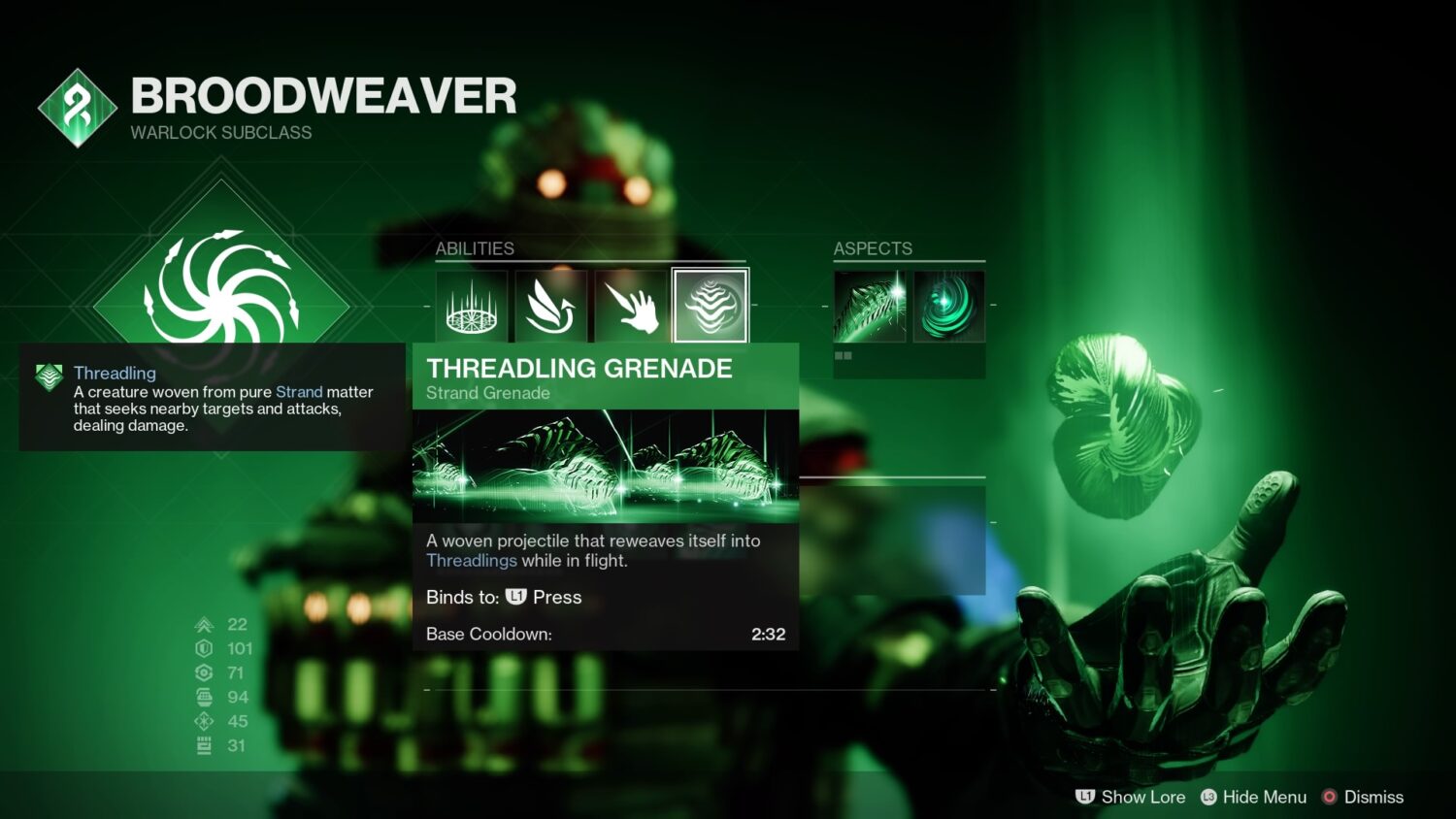 Warlock Destiny 2 Build (The Threadling God) - Play Ludos