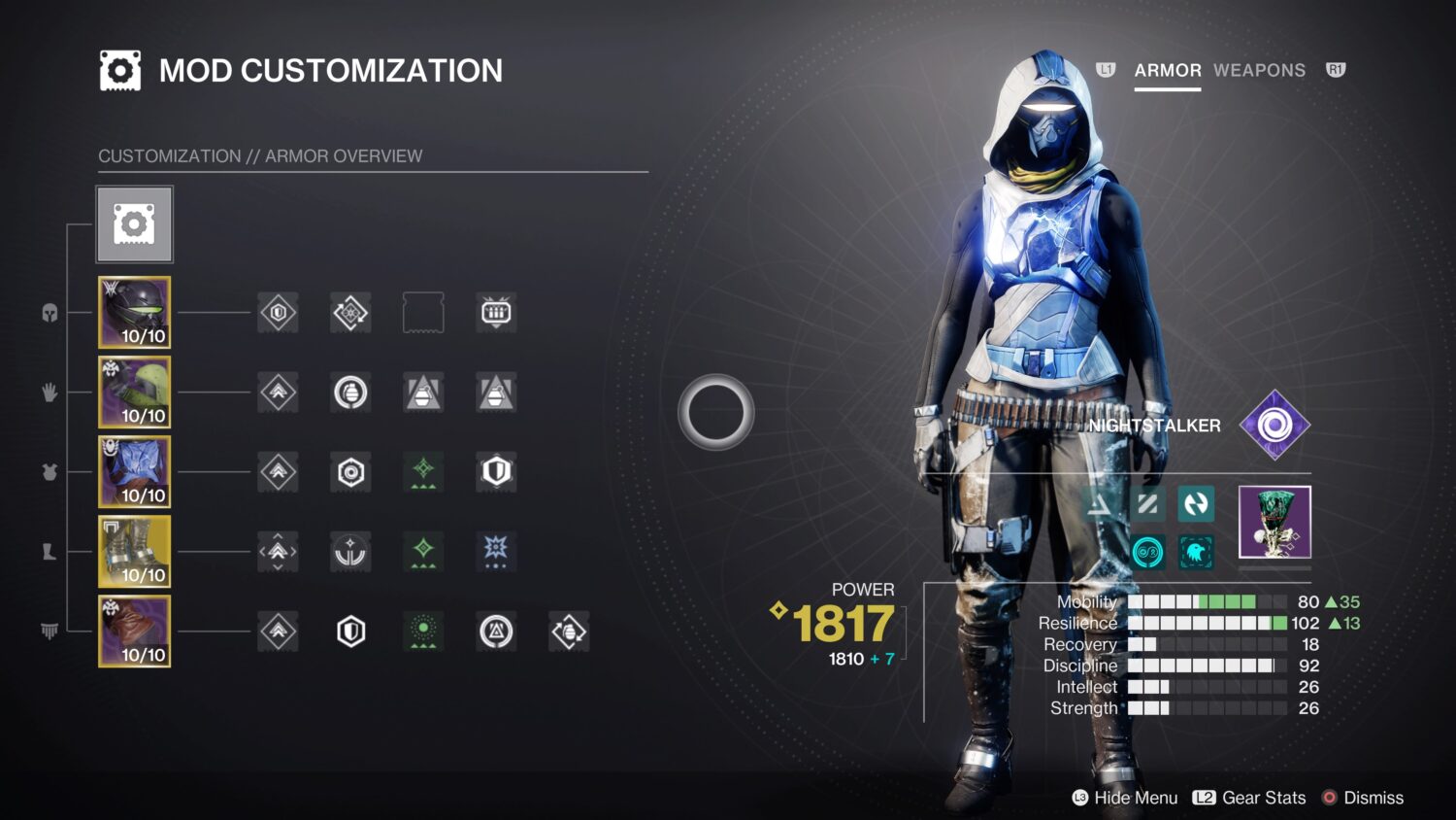 Best Void Hunter Build Destiny 2 (Nightstalker Gunslinger) - Play Ludos