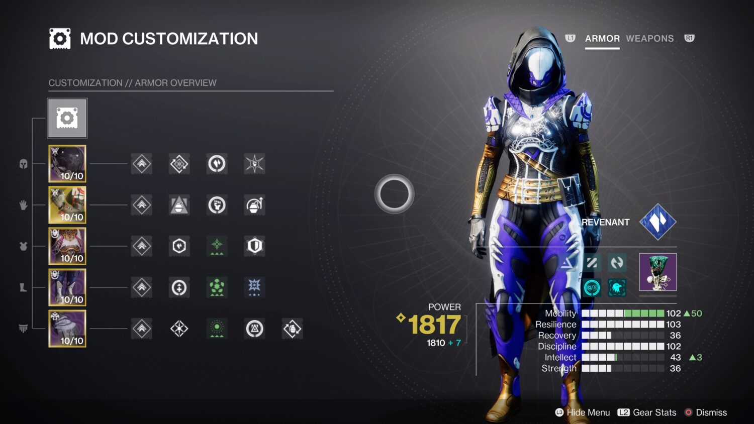 Destiny 2 Hunter Stasis Build (The Duskfield Master) - Play Ludos